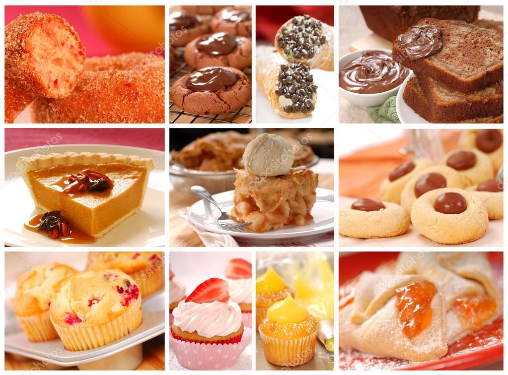 Collage showing a variety of baked goods Stock Photo by ©HHLtDave5 37747159