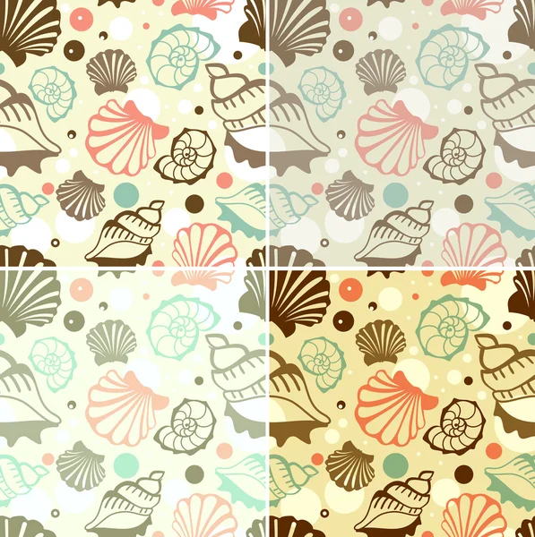 100,000 Shells seamless pattern Vector Images | Depositphotos
