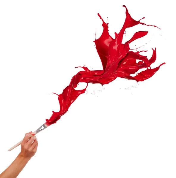 ᐈ Red paint splash stock photos, Royalty Free red ink splash images ...