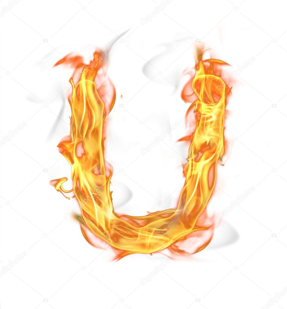 Fire letter — Stock Photo © jag_cz #15310117