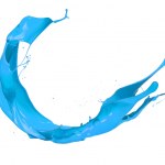 Blue circle splash Stock Photo by ©jag_cz 12715373