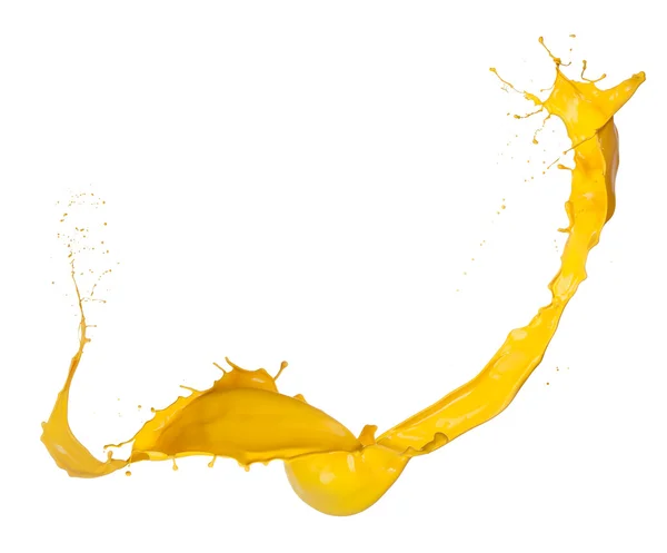 Yellow splashes — Stock Photo © jag_cz #13436931