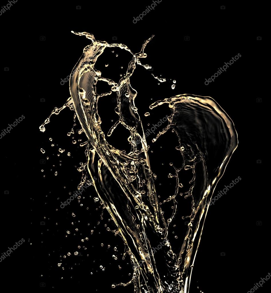 Champagne splash Stock Photo by ©jag_cz 16384847