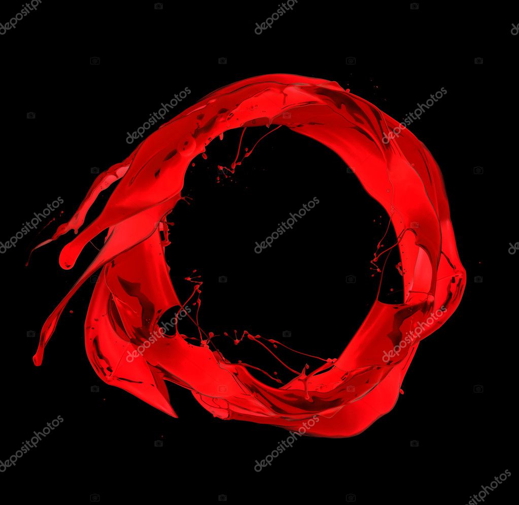 Red splash Stock Photo by ©jag_cz 18250459