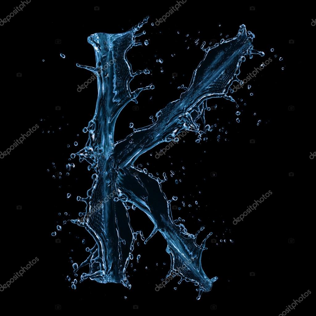 Water letter — Stock Photo © jag_cz #18860125