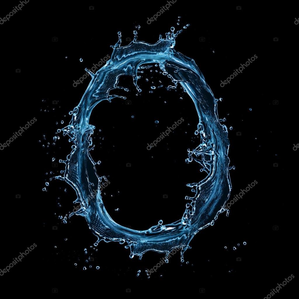 Water letter Stock Photo by ©jag_cz 18860149