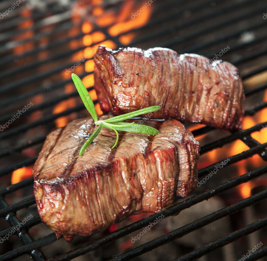 Beef steaks — Stock Photo © jag_cz #29595289