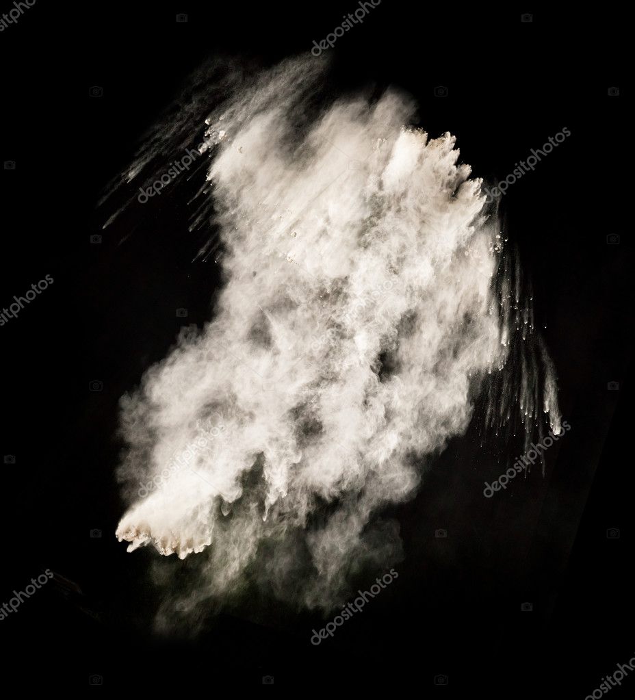 White powder — Stock Photo © jag_cz #45652391