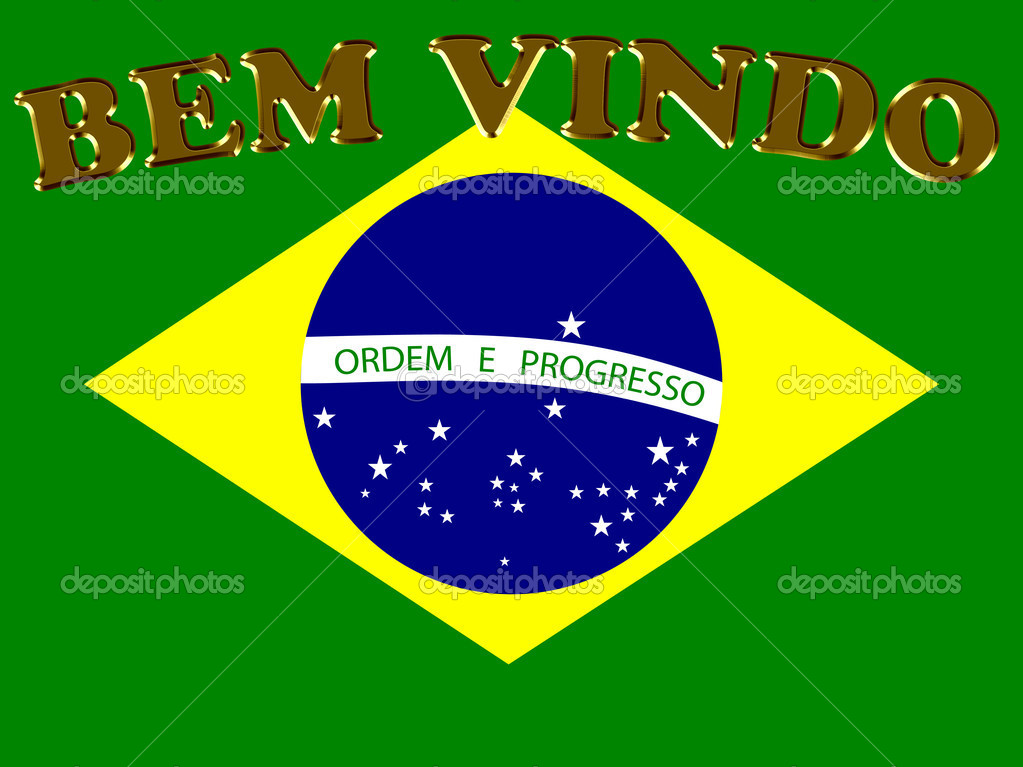 Bem Vindo to Brazil Stock Illustration by ©karenr #12616728