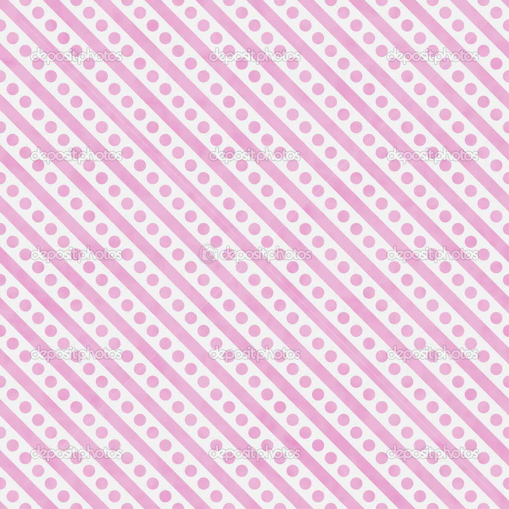 Fundo De Bolinhas Rosa Claro E Branco