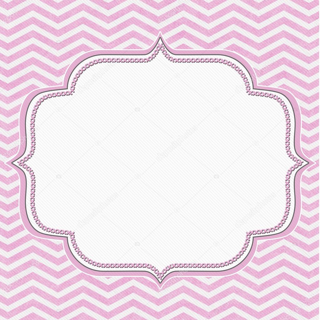 Purple Chevron Frame