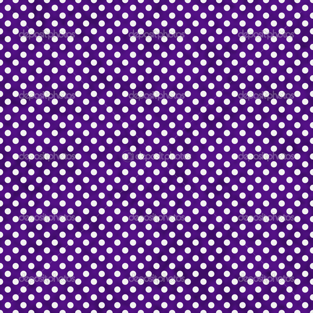 Dark Purple Polka Dot Background