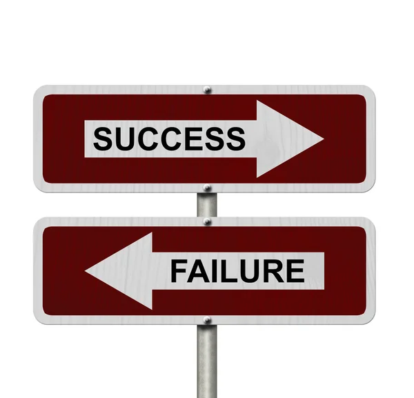 Success versus Failure — Stock Photo © karenr #58801599