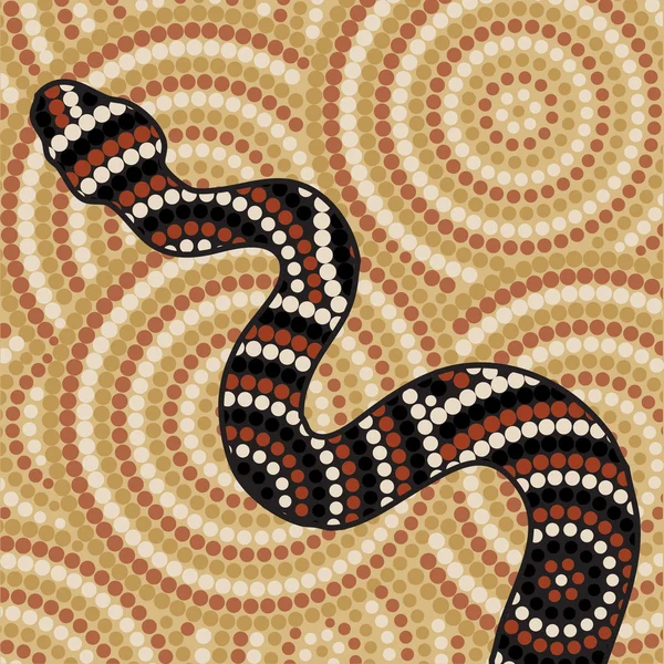 Aboriginal serpent Vector Art Stock Images | Depositphotos