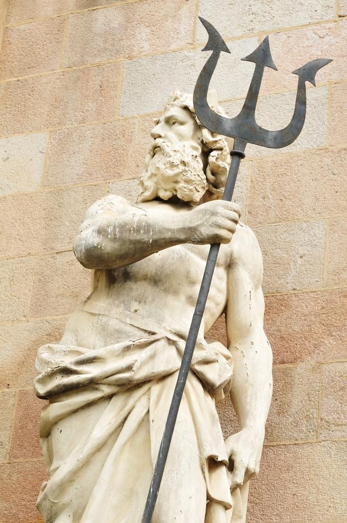 Neptune statue Stock Photo by ©lucianmilasan 12059226