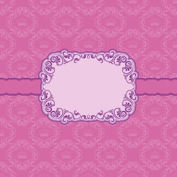 Template frame design for greeting card . Stock Vector Image by ©juli ...