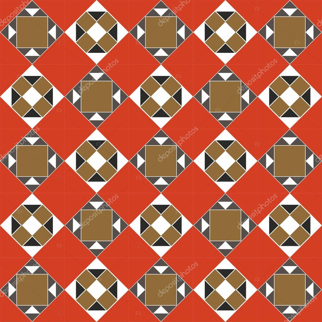 The geometric repeating patterns — Stock Vector © Zetta #12099505