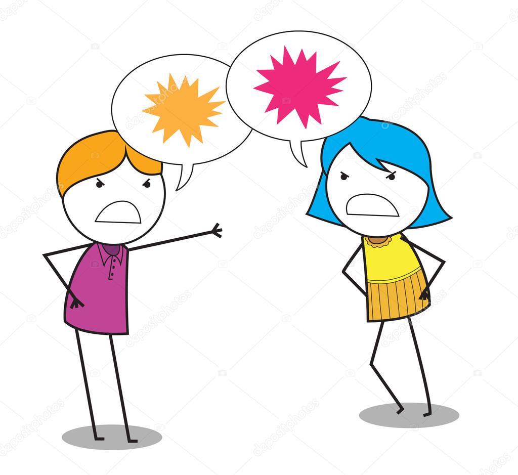 Man woman conflict Stock Vector Image by ©redrockerz99 #25754357 Man woman conflict Stock Vector Image by ©redrockerz99 #25754357