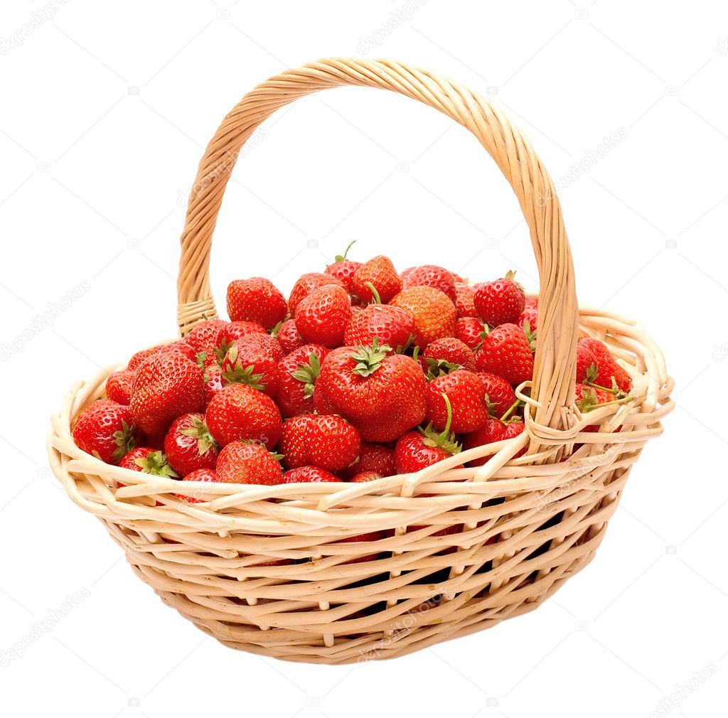 Berries in a basket Stock Photo by ©coffeemill 29968655