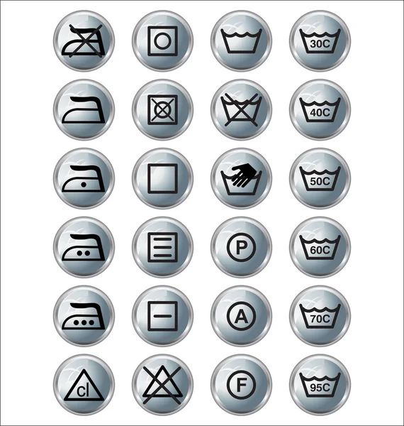 Washing signs — Stock Vector © creative-4m #12196353