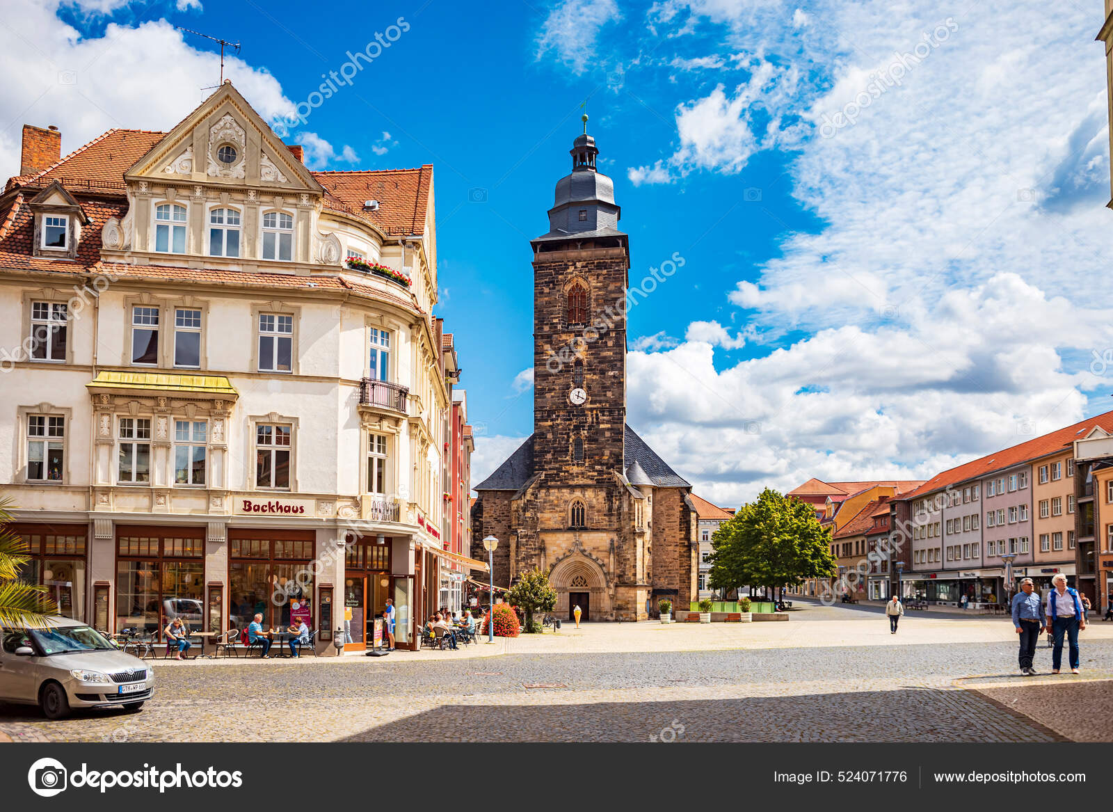 Gotha Germany Circa August 2021 Townscape Gotha Thuringia Germany ...