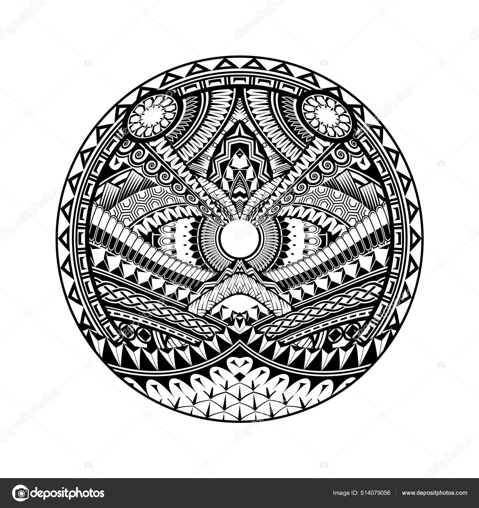 Circular Tribal Designs
