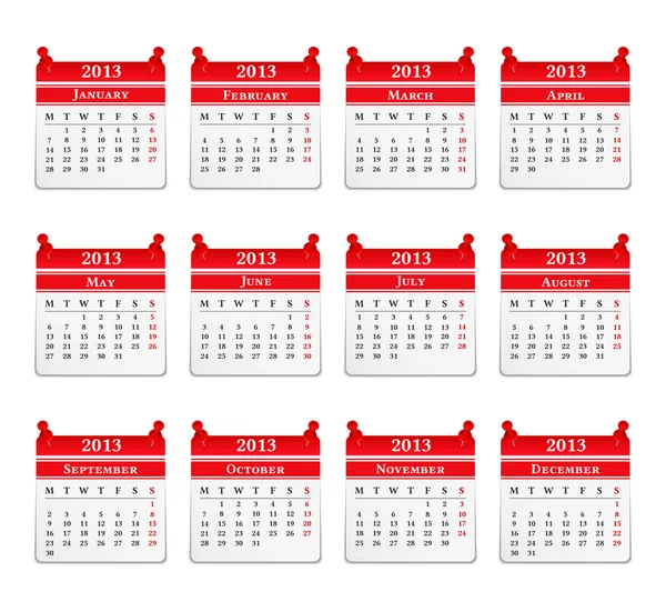 2014 Calendar Stock Vector Image by ©human_306 #28744677