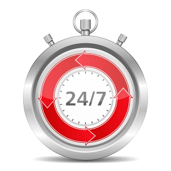 Red Timers — Stock Vector © human_306 #11545665