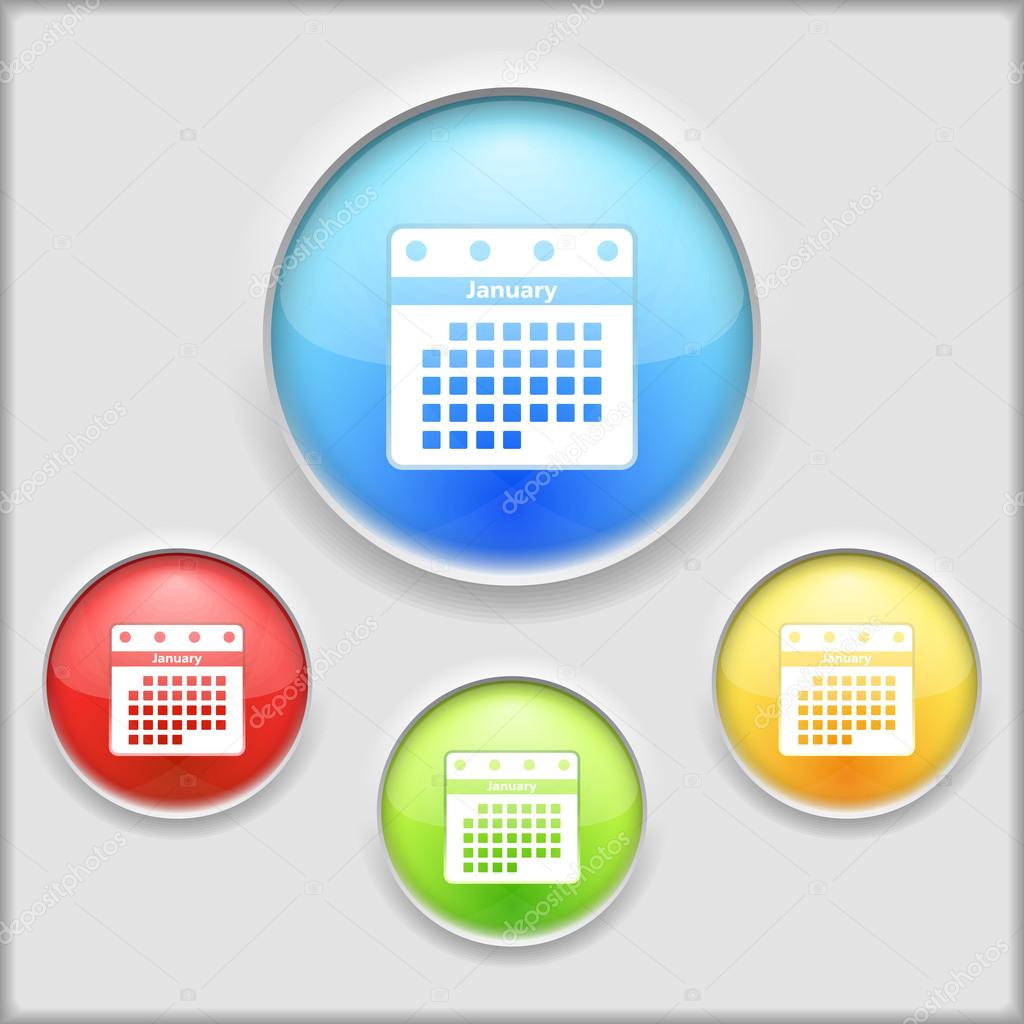 Calendar Icon Stock Vector Image by ©human_306 #16793673