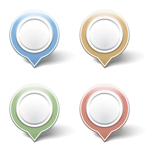 Map Markers Stock Vector Image By ©human 306 6852568