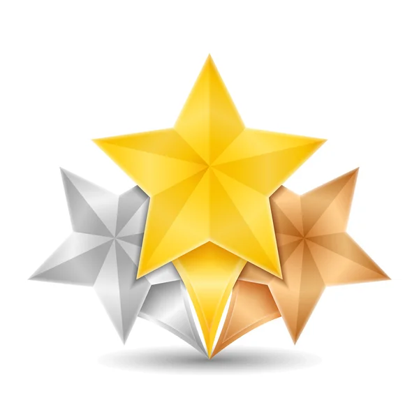 Three stars Stock Vectors, Royalty Free Three stars Illustrations ...