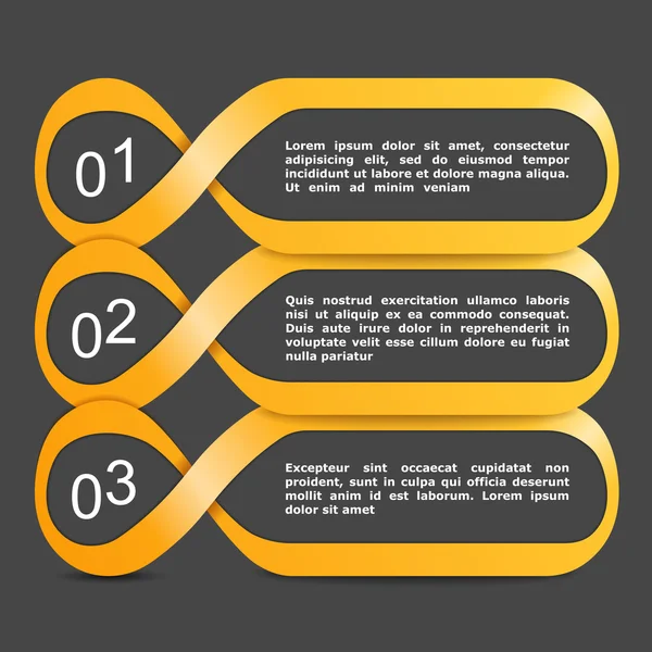 Tres elementos imágenes de stock de arte vectorial | Depositphotos