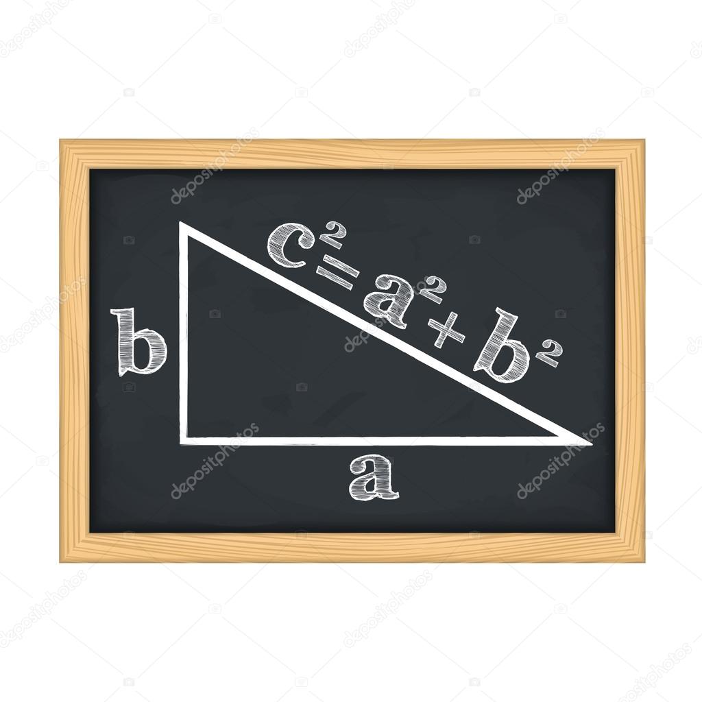 Pythagoras' Theorem Stock Vector Image by ©human_306 #46601459