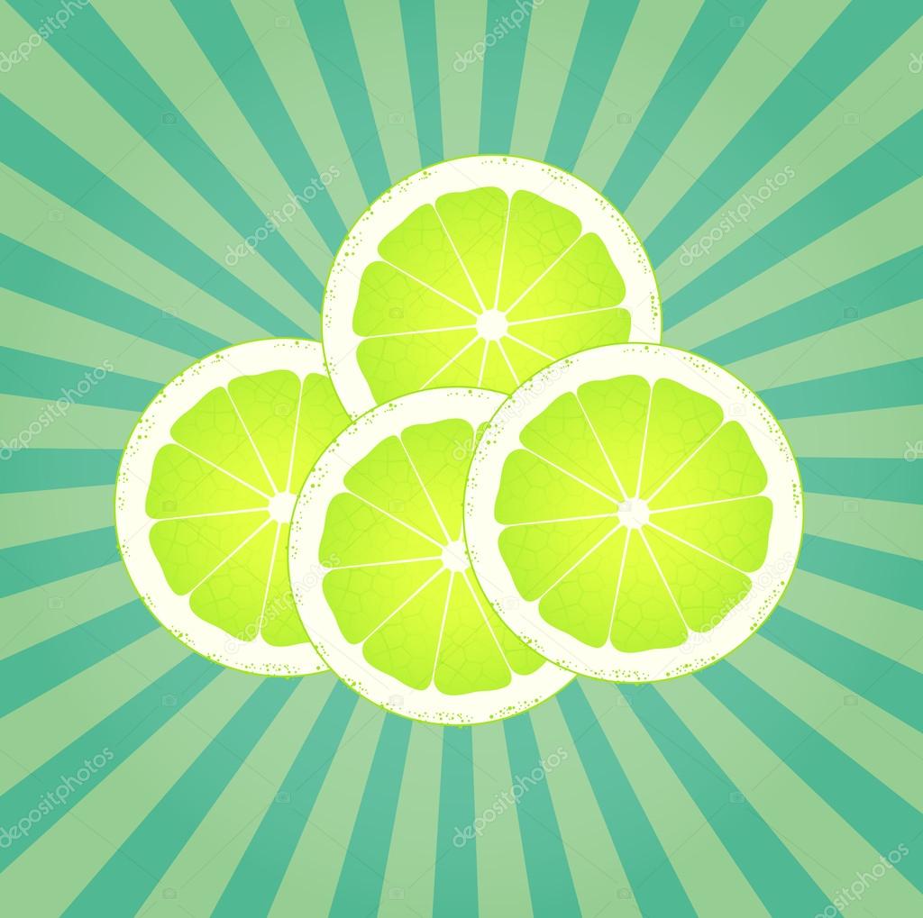 Lime abstract background vector with burst Stock Vector Image by ...