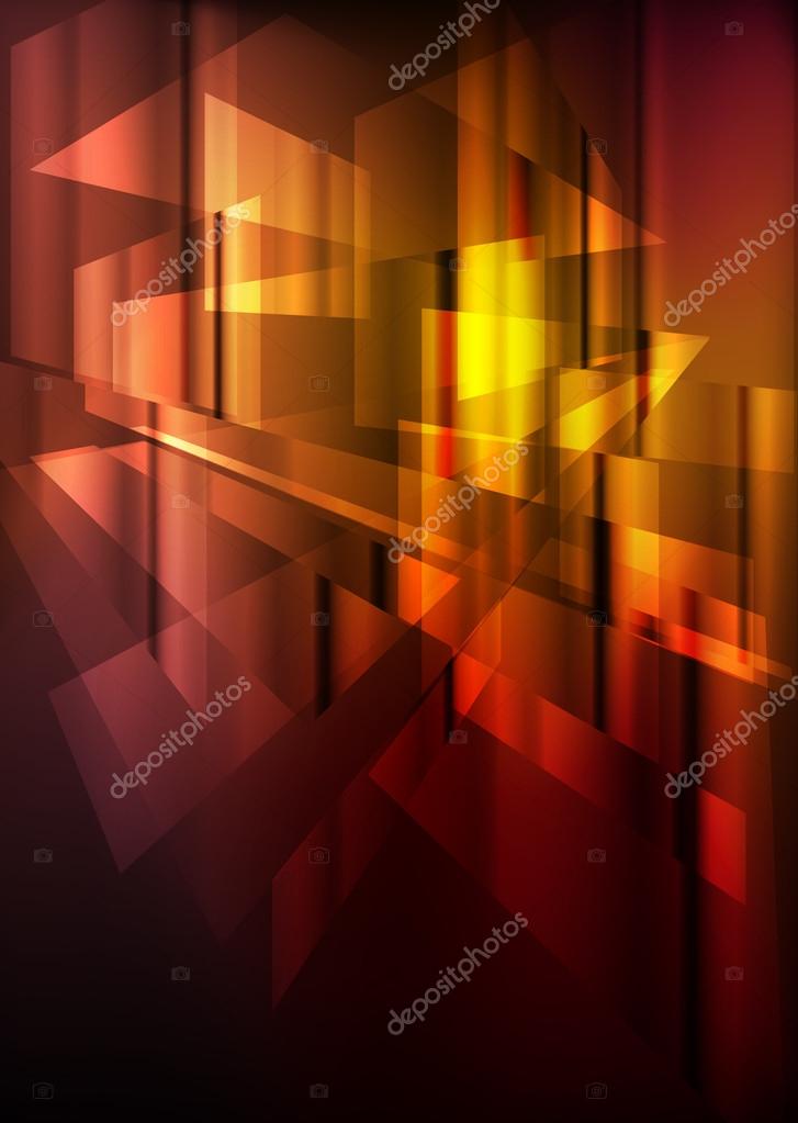 Orange and red abstract vector background Stock Vector Image by ...