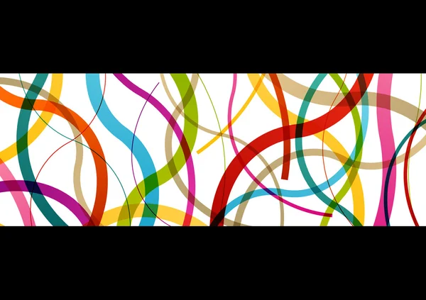 Color circle round ellipse lines waves colorful mosaic abstract Stock ...