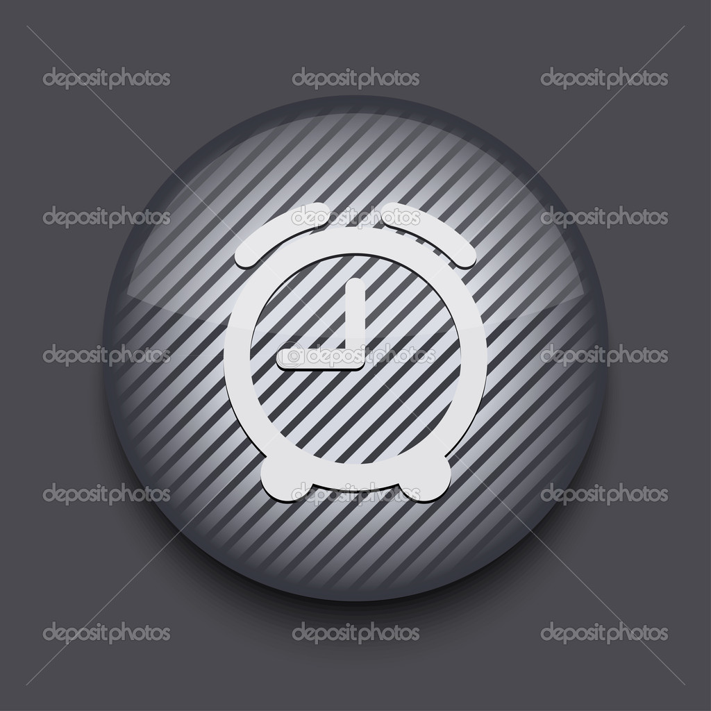 Vector app circle striped icon on gray background. Eps 10 Stock Vector ...
