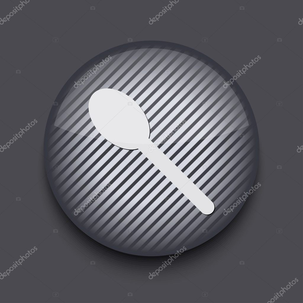 Vector app circle striped icon on gray background. Eps 10 Stock Vector ...