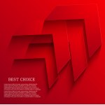 Vector arrow background. Eps10 Stock Vector Image by ©trambo #32240691