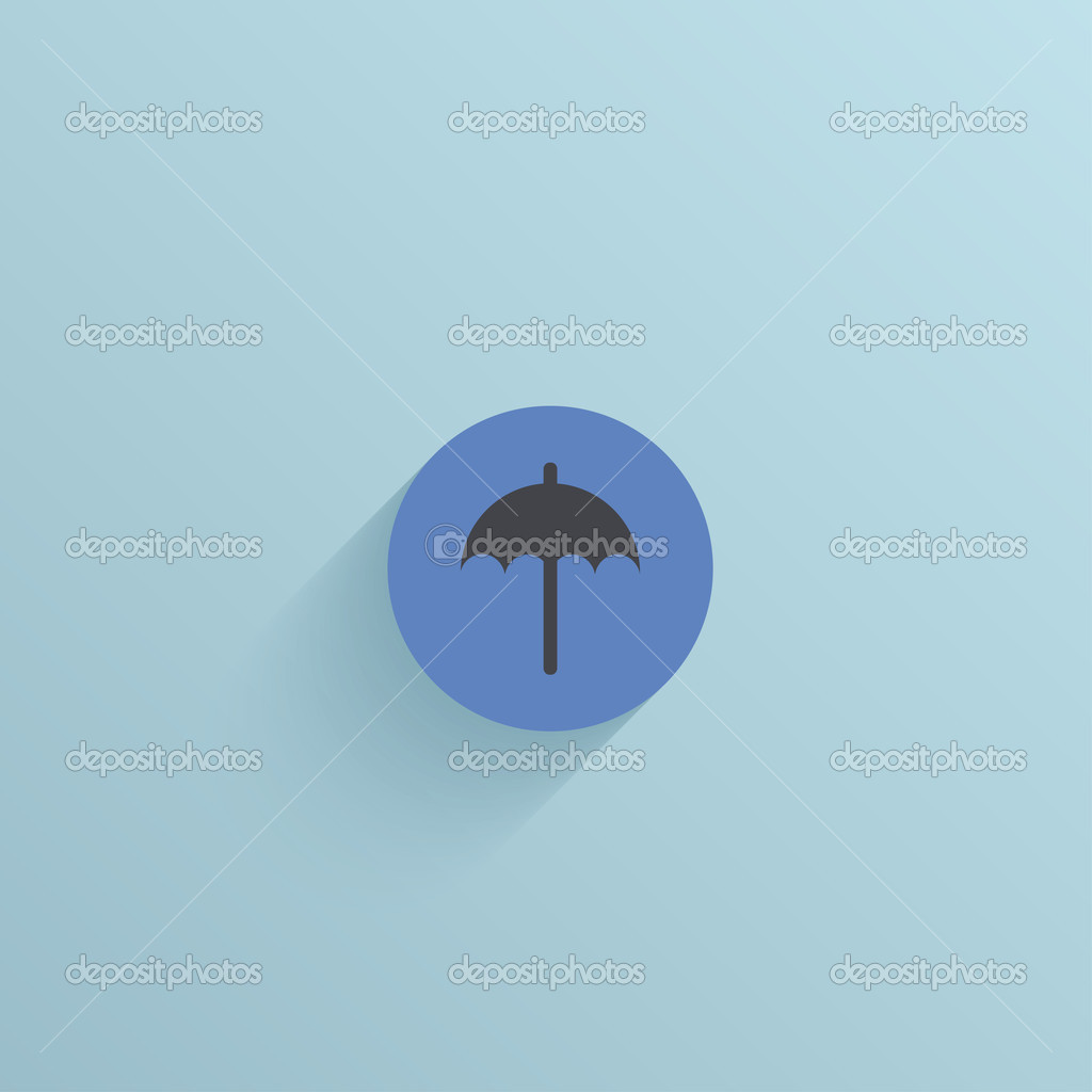 Vector flat circle icon Stock Vector by ©trambo 39773577