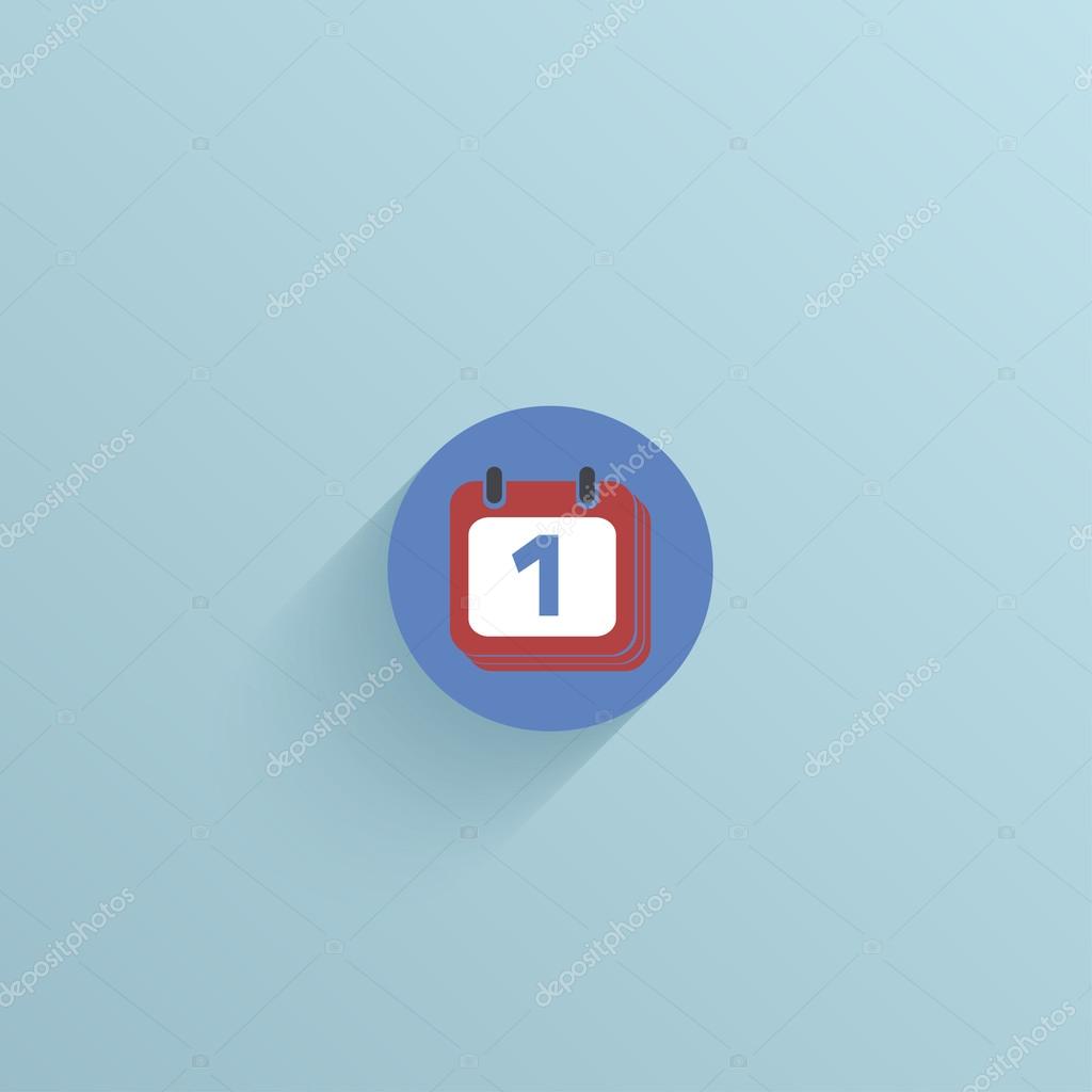 Vector flat circle icon Stock Vector Image by ©trambo #39783833