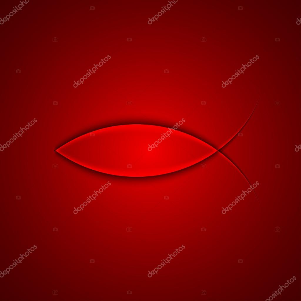 Image vectorielle Vecteur poisson chrétien simbol par ©trambo - 39842421