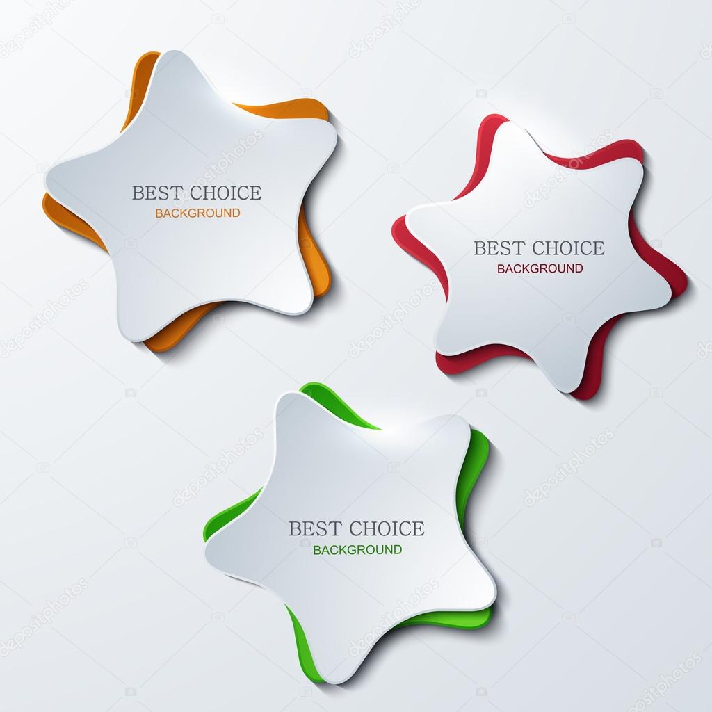 Vector modern star banner background. Stock Vector Image by ©trambo ...