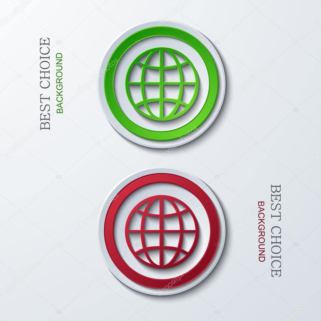 Vector modern circle icons Stock Vector by ©trambo 47995023