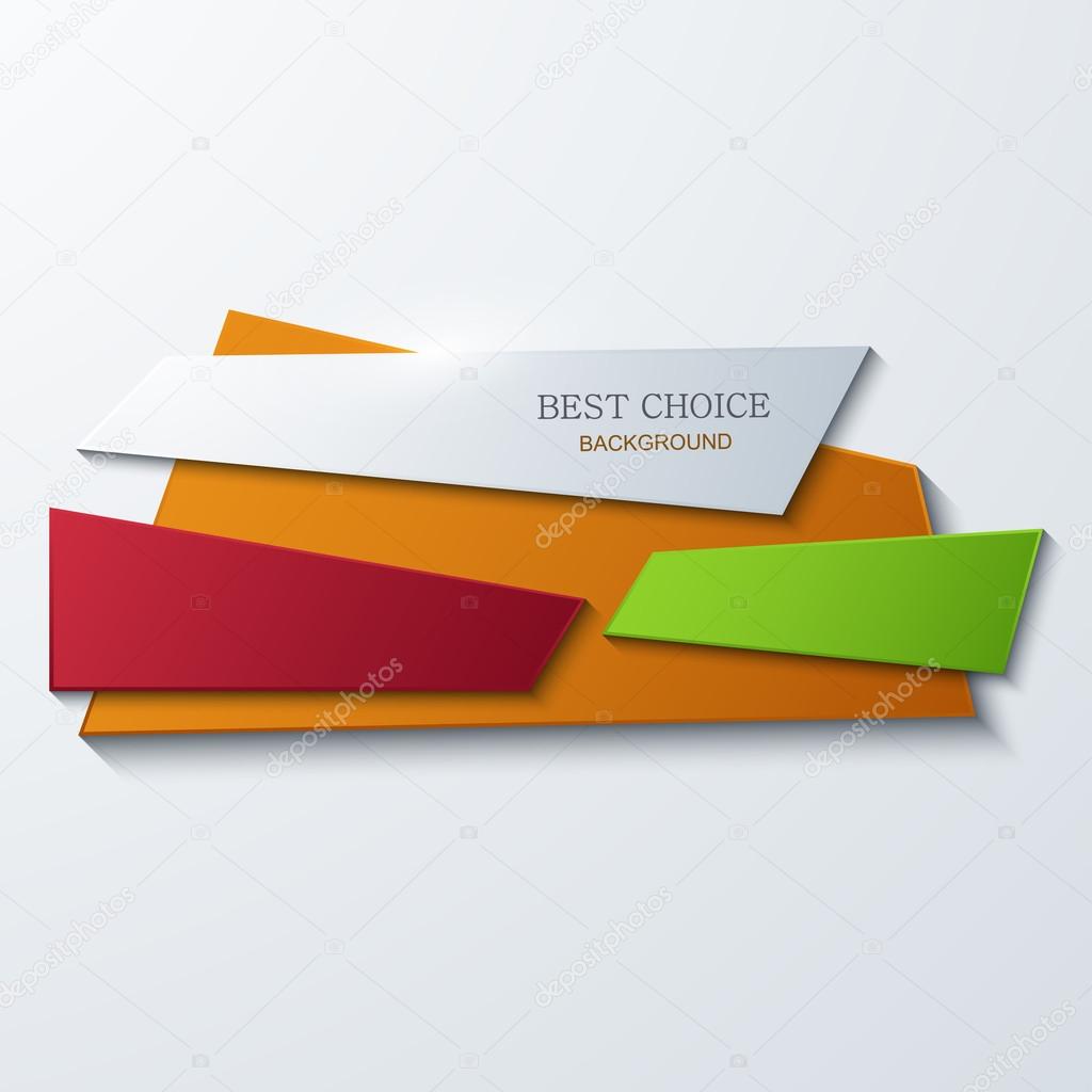 Vector moder banners element design. Stock Vector by ©trambo 49333423