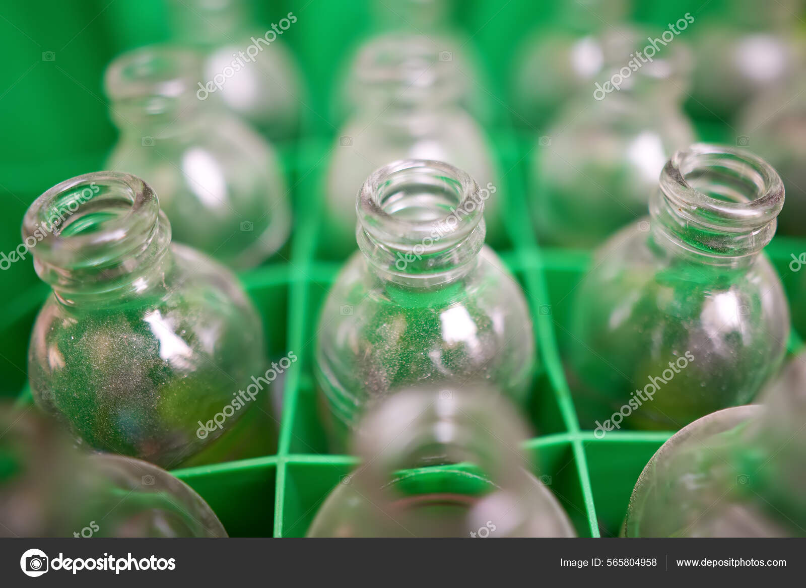 Glass Bottles Plastic Crates Recycling Zero Waste Reuse Recycle ...