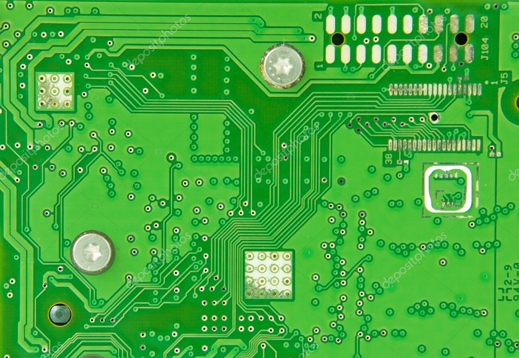 Green circuit board Stock Photo by ©WitthayaP 12372305