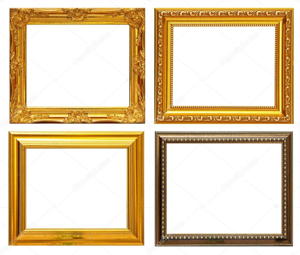 Vertical Gold Frame Gold Custom Picture Frames Page 1 | Custom Frame