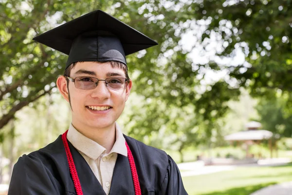 Male high school graduate — Stock Photo © sgcallaway1994 #2035729