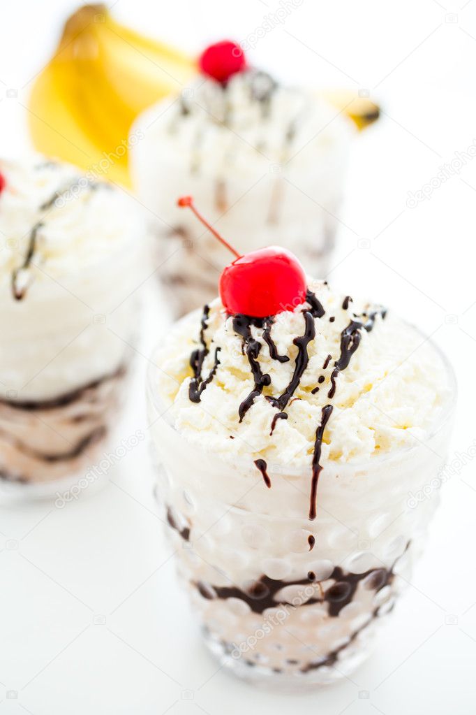 Banana split cold drink Stock Photo by ©urban_light 50615959